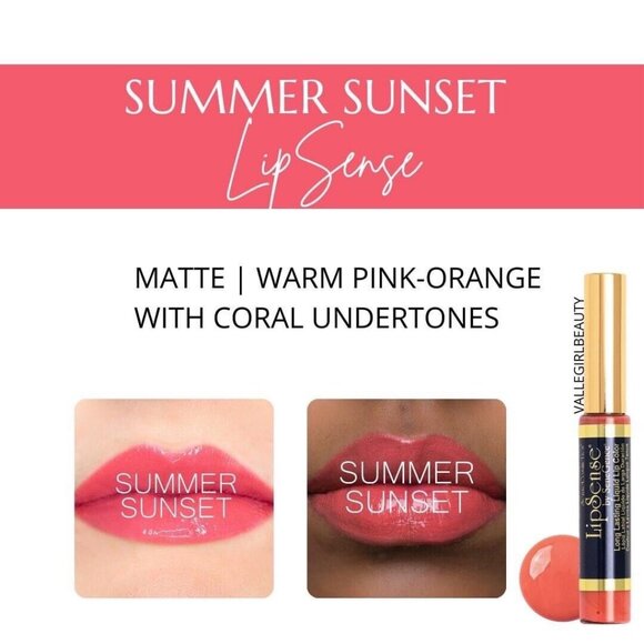 LipSense | Makeup | Summer Sunset Lipsense Lip Color | Poshmark